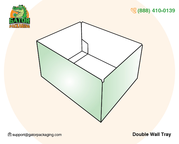 Double Wall Tray Boxes by Gator Packaging