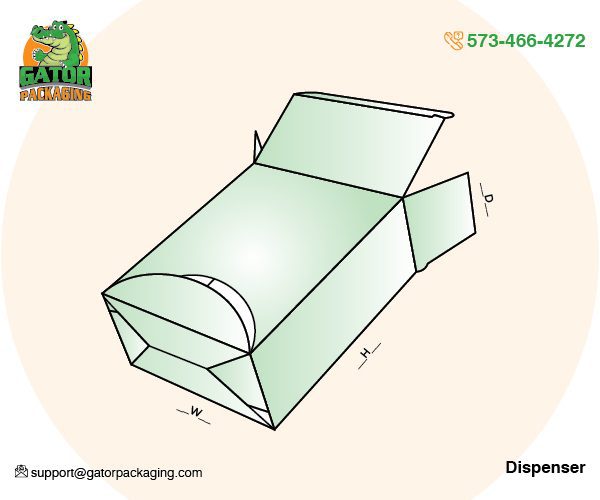 Dispenser Boxes - Custom Boxes with Logo Wholesale - Custom Packaging