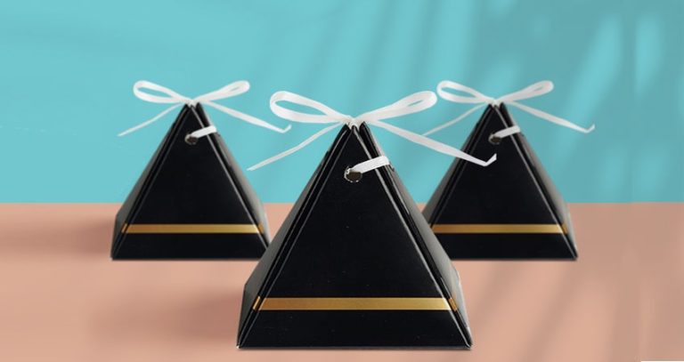 Complementing the Outlook of Products by Using Pyramid Boxes